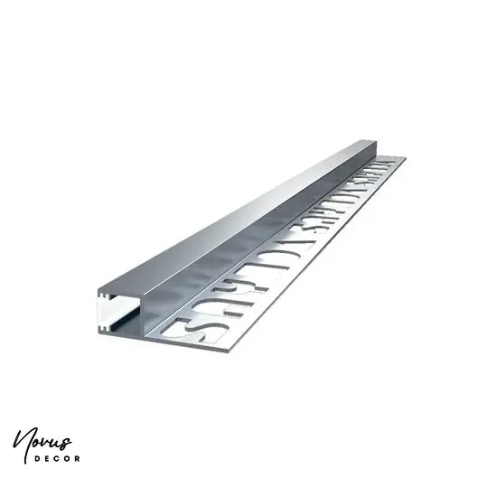 Profil aluminiu banda led incastrat | 10mm x 2700 mm – Novus Decor ...